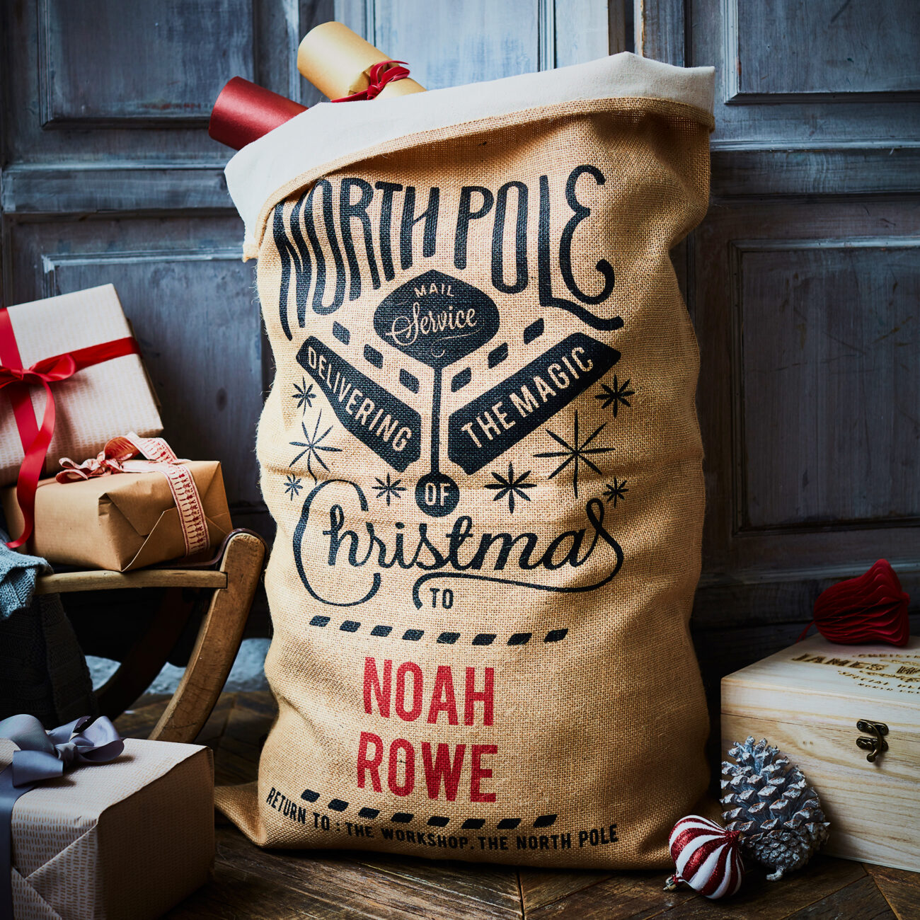 Personalised Christmas Sacks - Handmade & Sustainable Gifts
