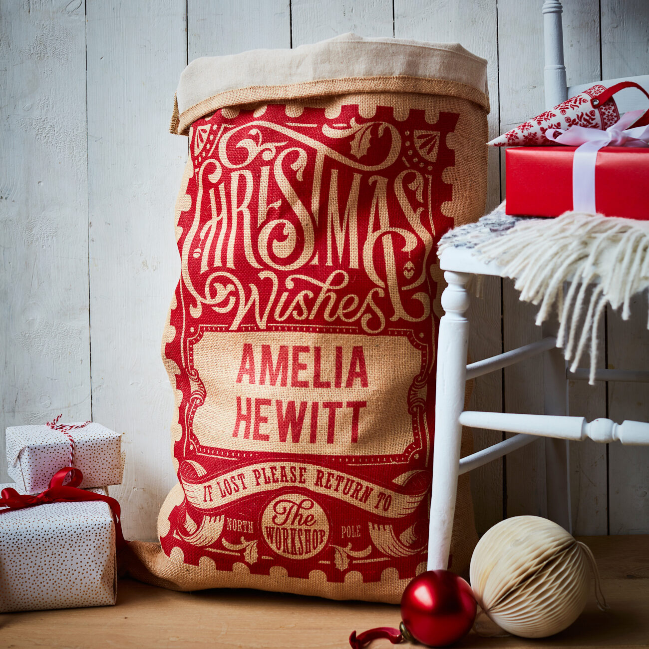Personalised Christmas Sacks - Handmade & Sustainable Gifts